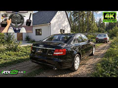 Audi A6 2.0 TDI - Realistic POV Driving in 4K | T300 GT | BeamNG.drive