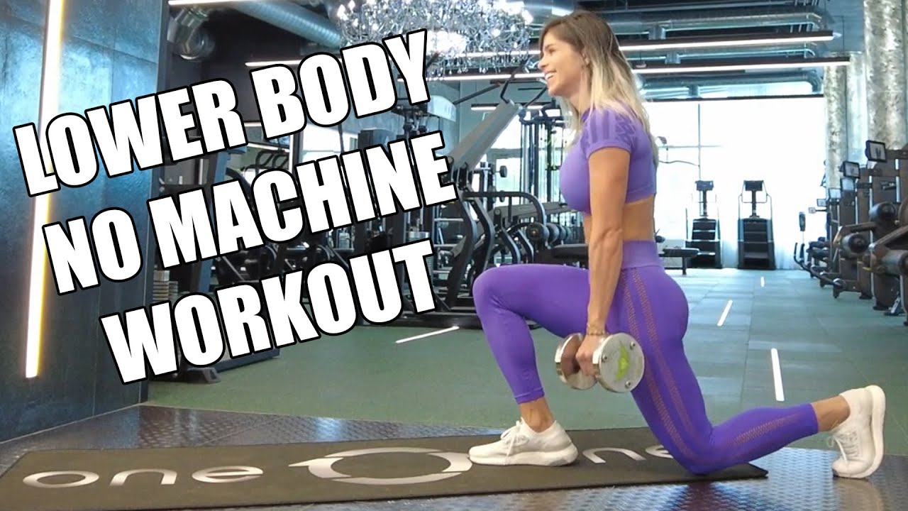 MICHELLE LEWIN: Lower Body - No Machine Workout - YouTube