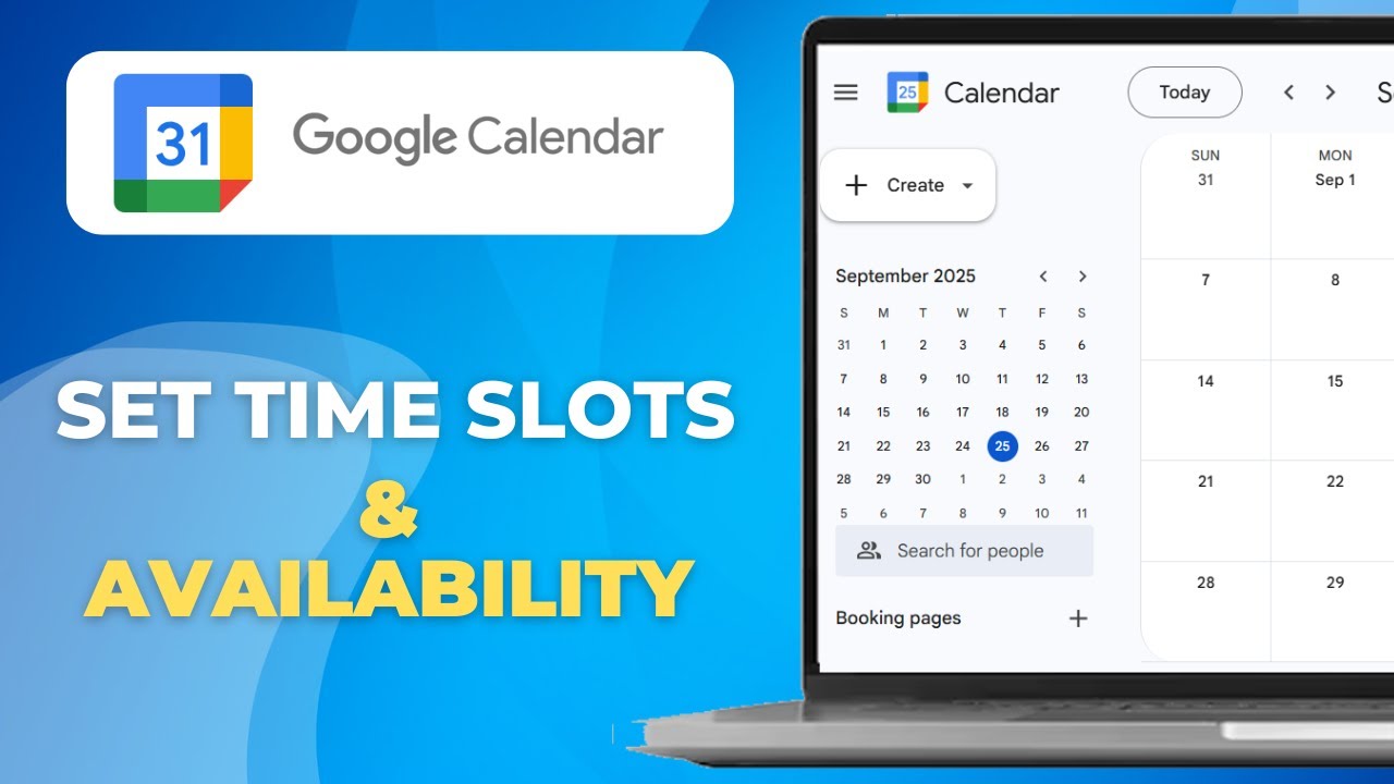 How to Set Up Working Time Slots and Availability in Google Calendar ...