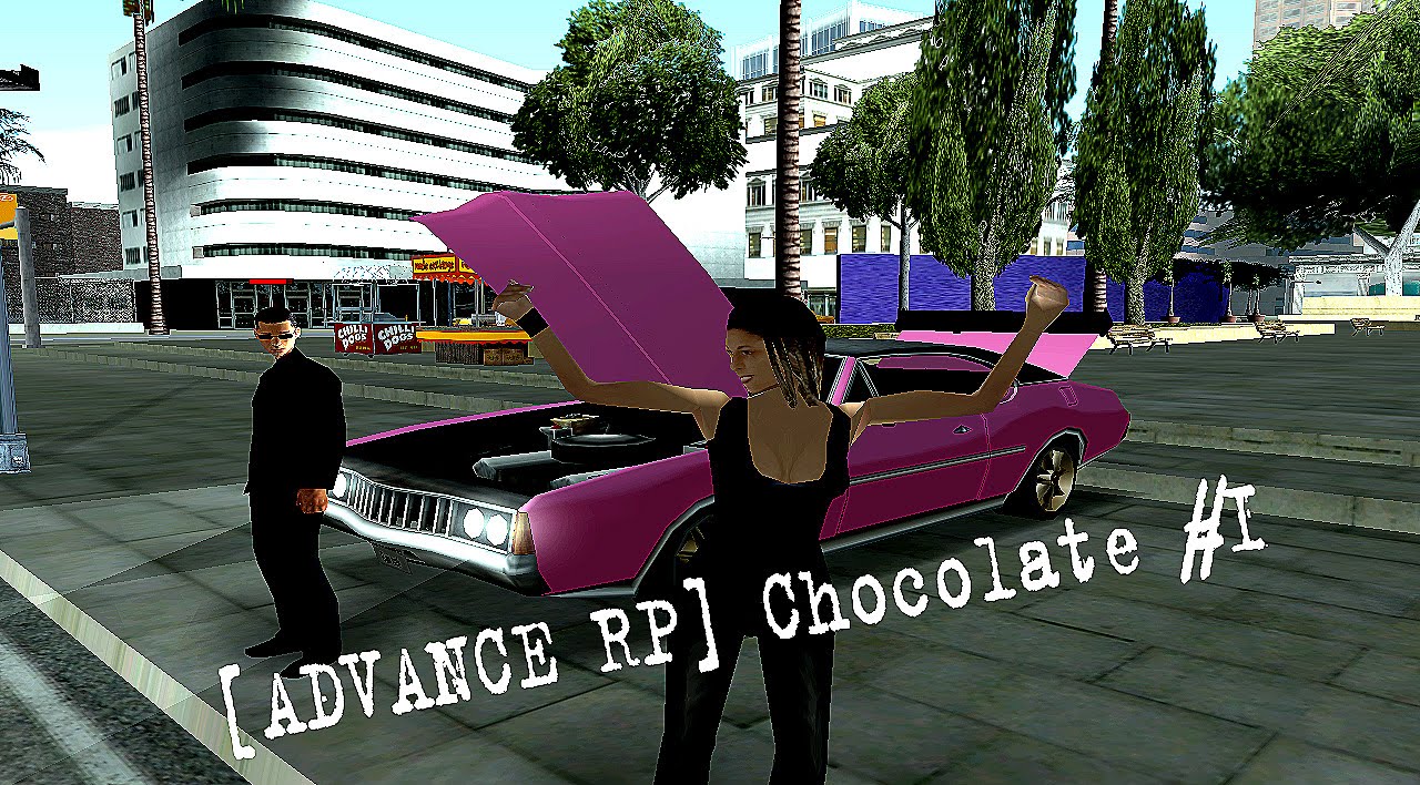 [ADVANCE RP] Chocolate. ЛЮБИМЫЕ БОМЖИКИ! #1 (в конце бонус:)) - YouTube