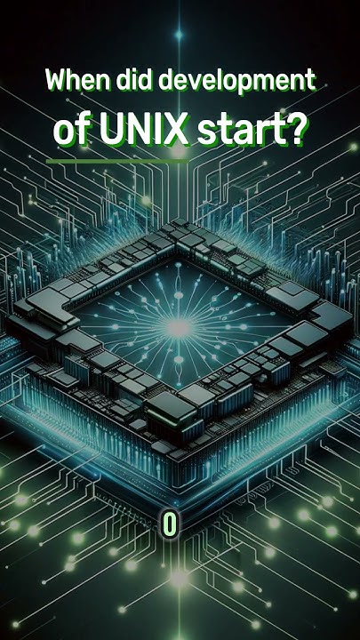 When did development of UNIX start? #computersciencequiz - YouTube