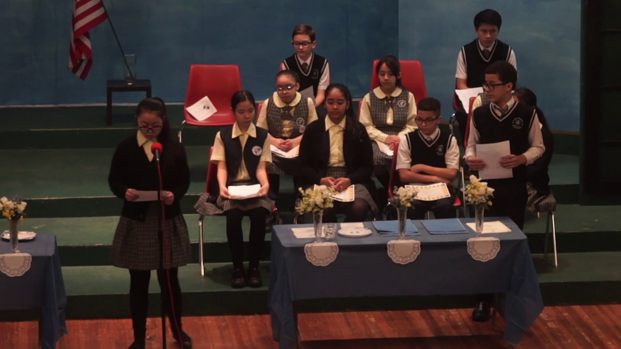 Student Council & NJHS Induction Ceremony (2019) - YouTube