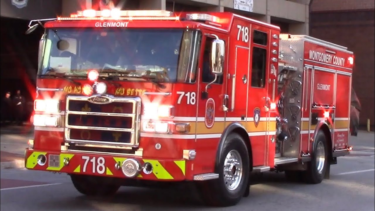 Montgomery County Fire & Rescue Services Paramedic Engine 718 ...