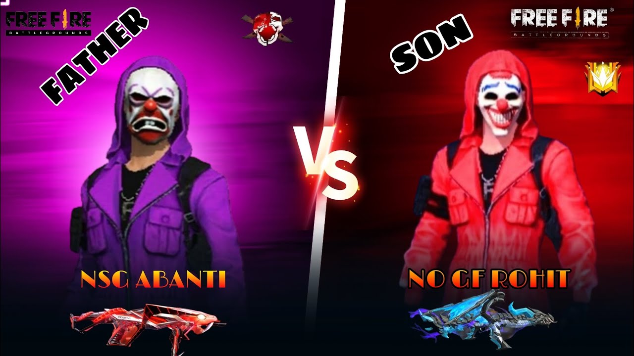 NSG ABANTI VS NO GF ROHIT PLAYING CUSTOM MATCH // 1 VS 1 // GARENA FREE ...