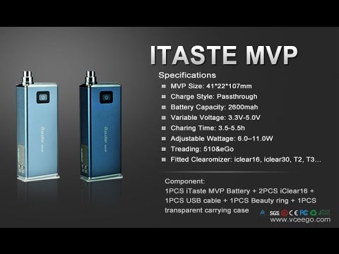 Why I'm in love with my iTaste mvp 2.0 - YouTube