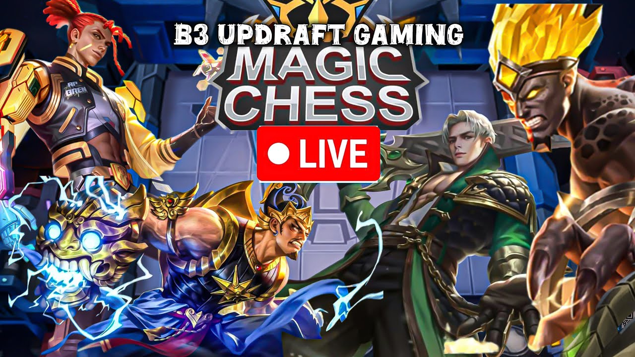 MAGIC CHESS LIVE | LING SKILL 2 |B3 UPDRAFT GAMING - YouTube