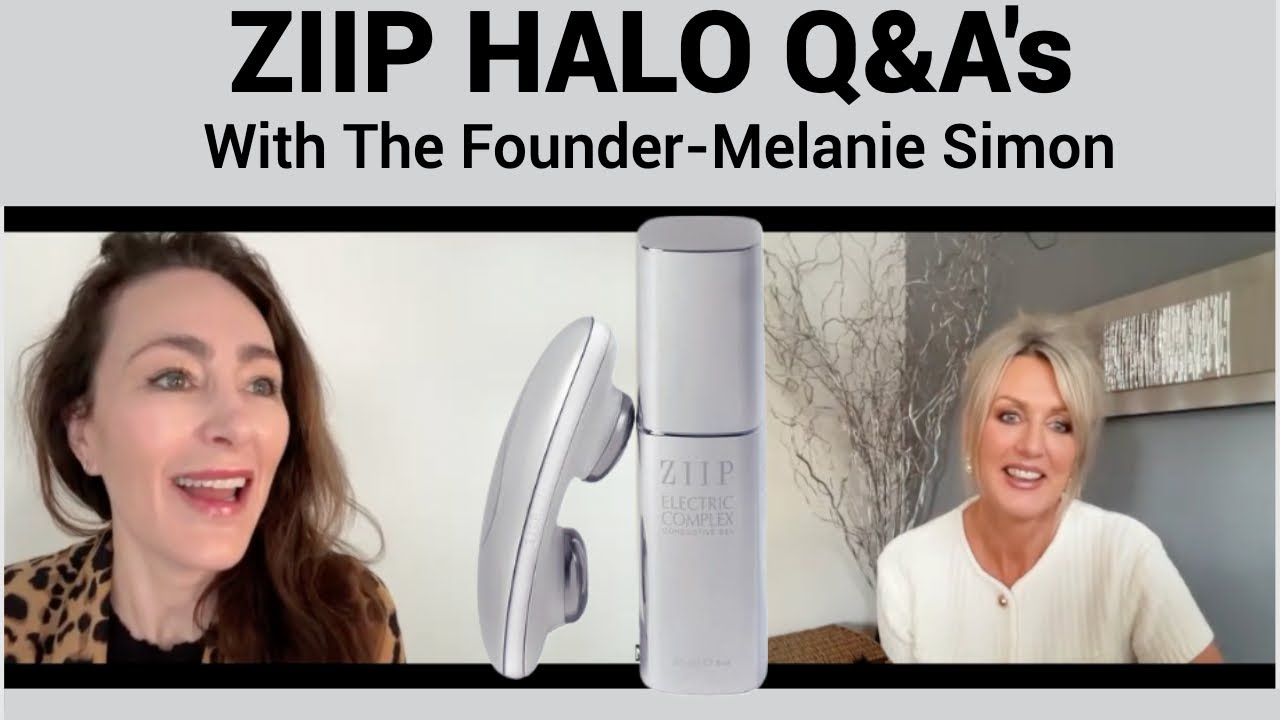 ZIIP Halo Q&A's with The Founder Melanie Simon - YouTube