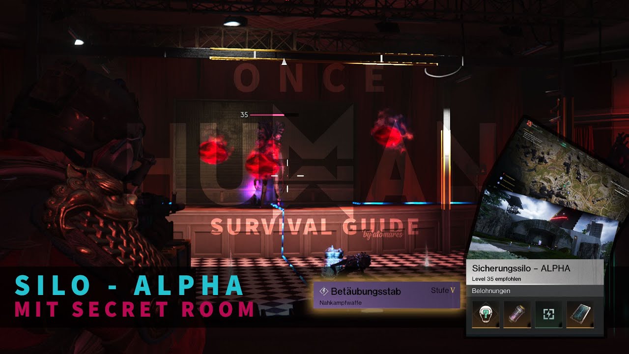 ONCE HUMAN - SILO ALPHA mit SECRET ROOM [SILO Guide 04] - YouTube