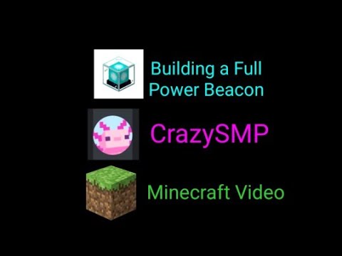 Full Power Beacon Building👷‍♂️ - Minecraft🏞️ - YouTube