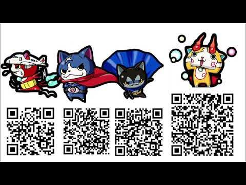 Yokai Watch 2 QR Codes - YouTube