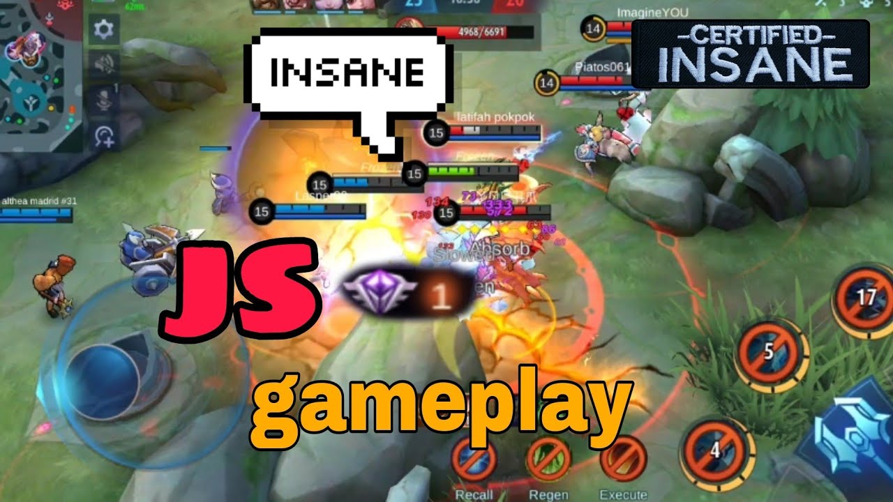 johnson maphack😁😁 || mlbb aggressive gameplay - YouTube