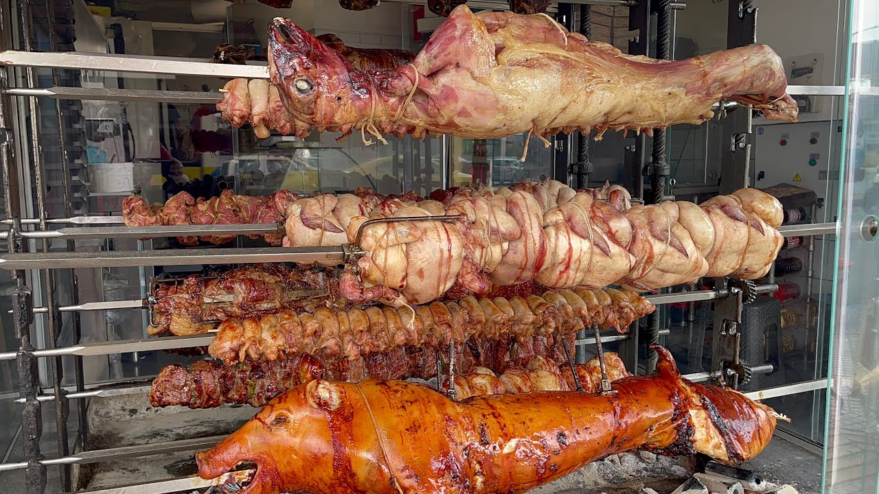 Ψητά Σούβλας θηβων 531 Αιγάλεω #greekfood #αθήνα #athina - YouTube