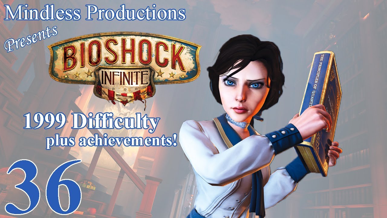 BioShock Infinite 1999 Mode Guide Part 36 Factory Courtyard Zeppelin ...