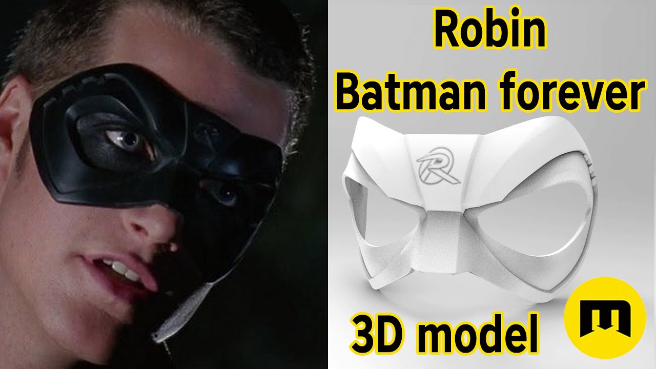 Batman Forever Robin Mask