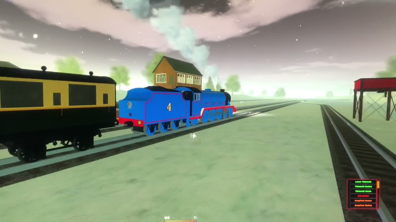 gordon the big blue express engine - YouTube