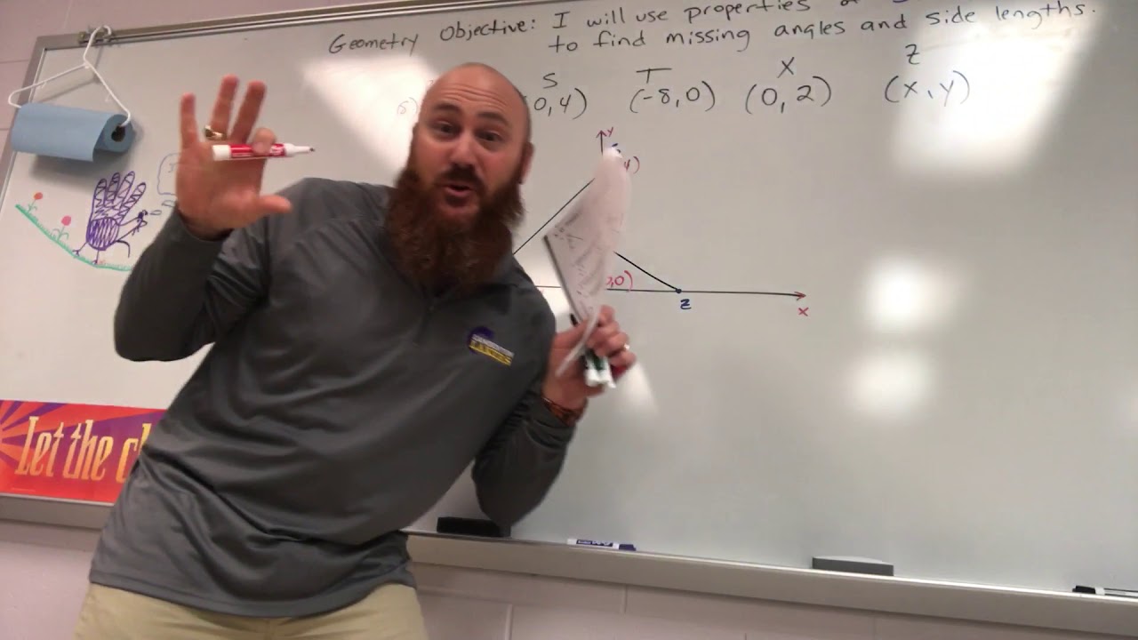 Dr Stu the Math Guru takes on triangles and similarity. - YouTube
