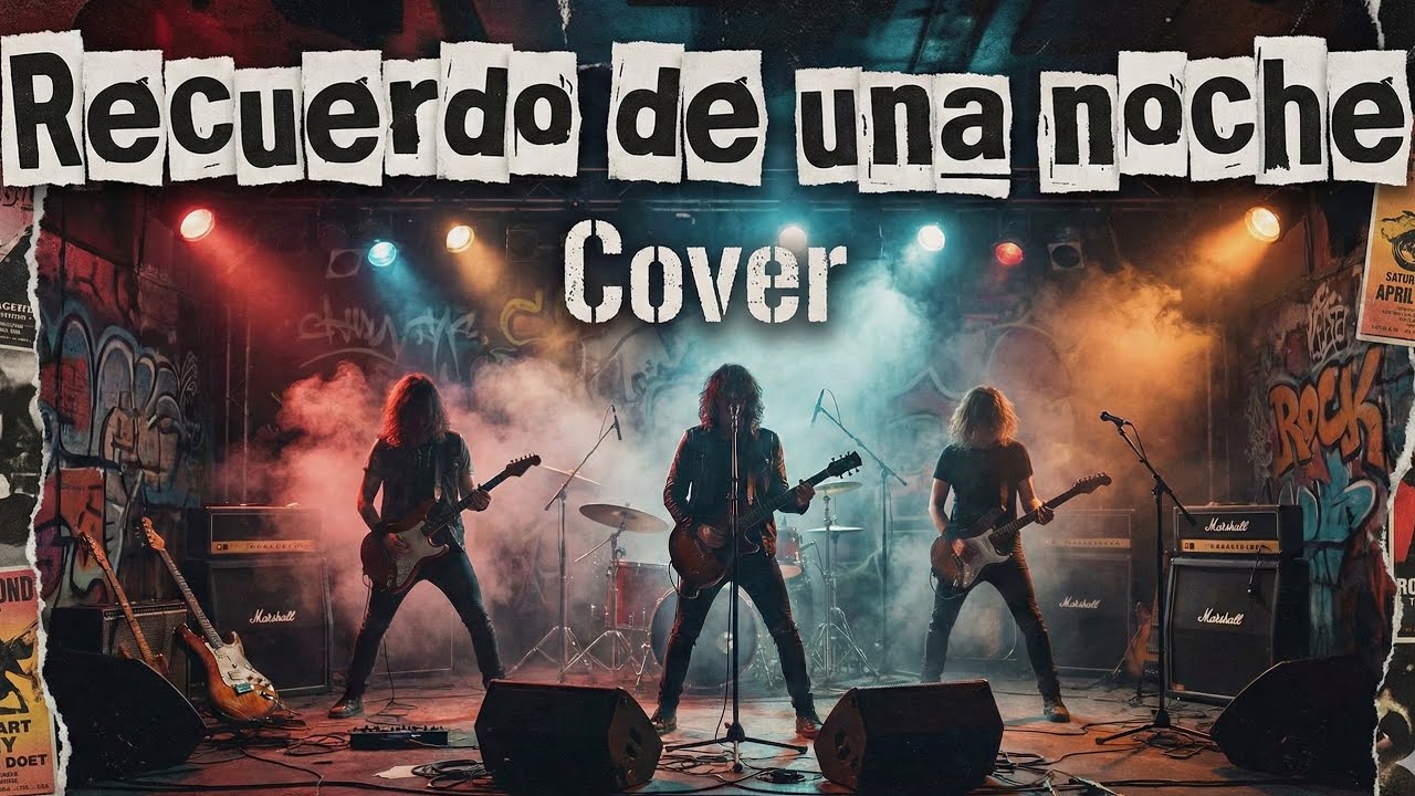 Recuerdos de una noche | Cover - Los Pasteles Verdes [Rock]