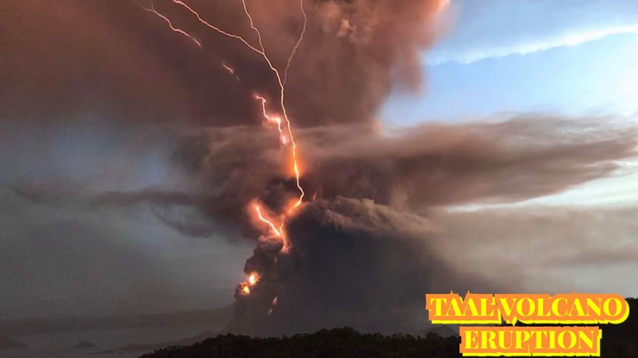 TAAL VOLCANO ERUPTION | BULKANG SUMABOG - YouTube