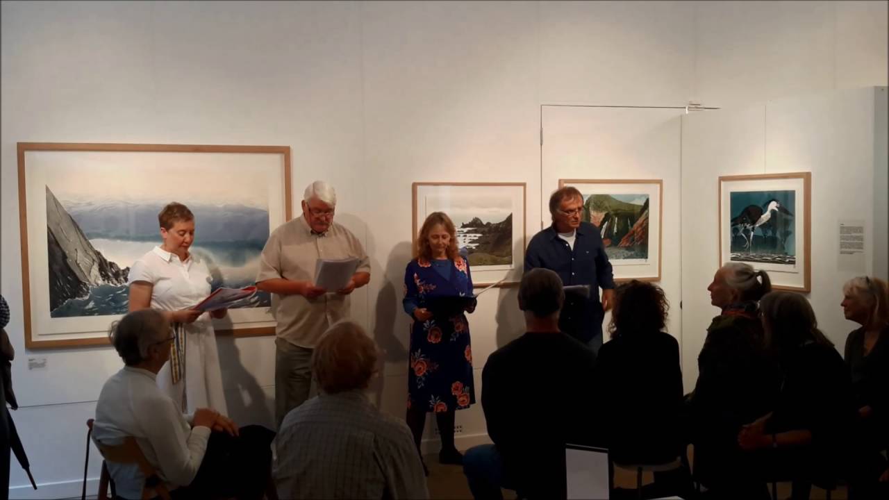 4 South Devon Poets reading at Devon Guild - YouTube