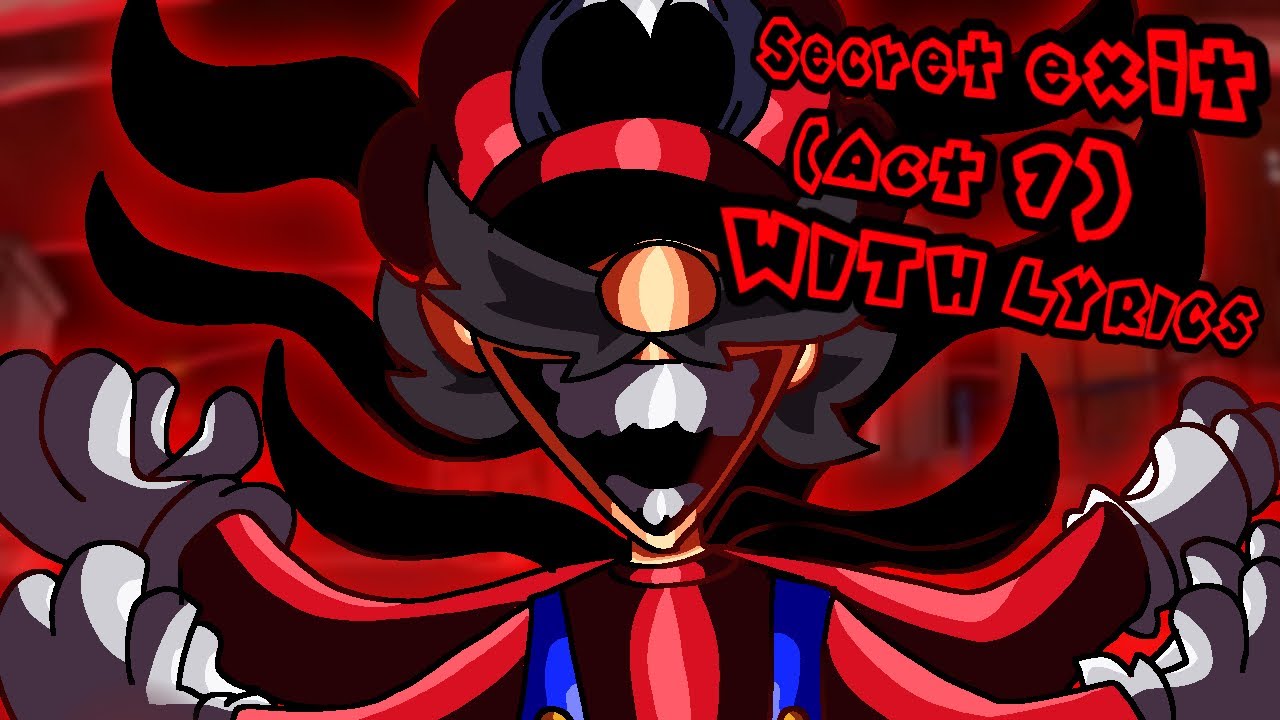 Secret Exit (Act 1) WITH LYRICS [ Mario Madness V2 Cover ] - YouTube