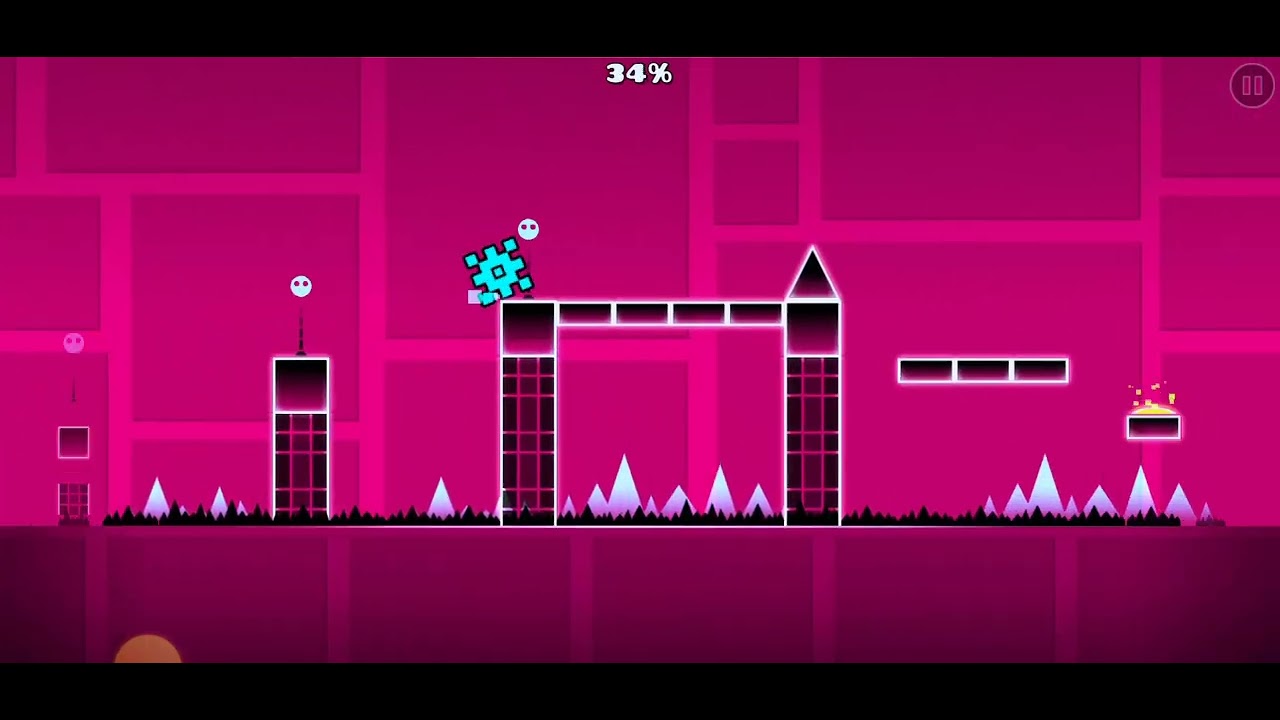 mình chơi màn 2 geometry dash lite tui chết 8 lần và cái kết đã win ...
