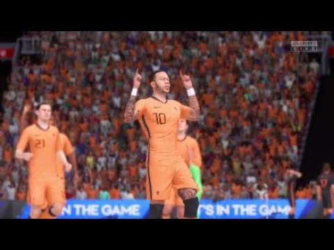 FIFA 22 - Memphis Depay Celebration - YouTube
