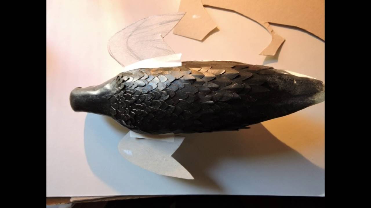 Making of Peregrine falcon model - modellare un falco pellegrino - YouTube