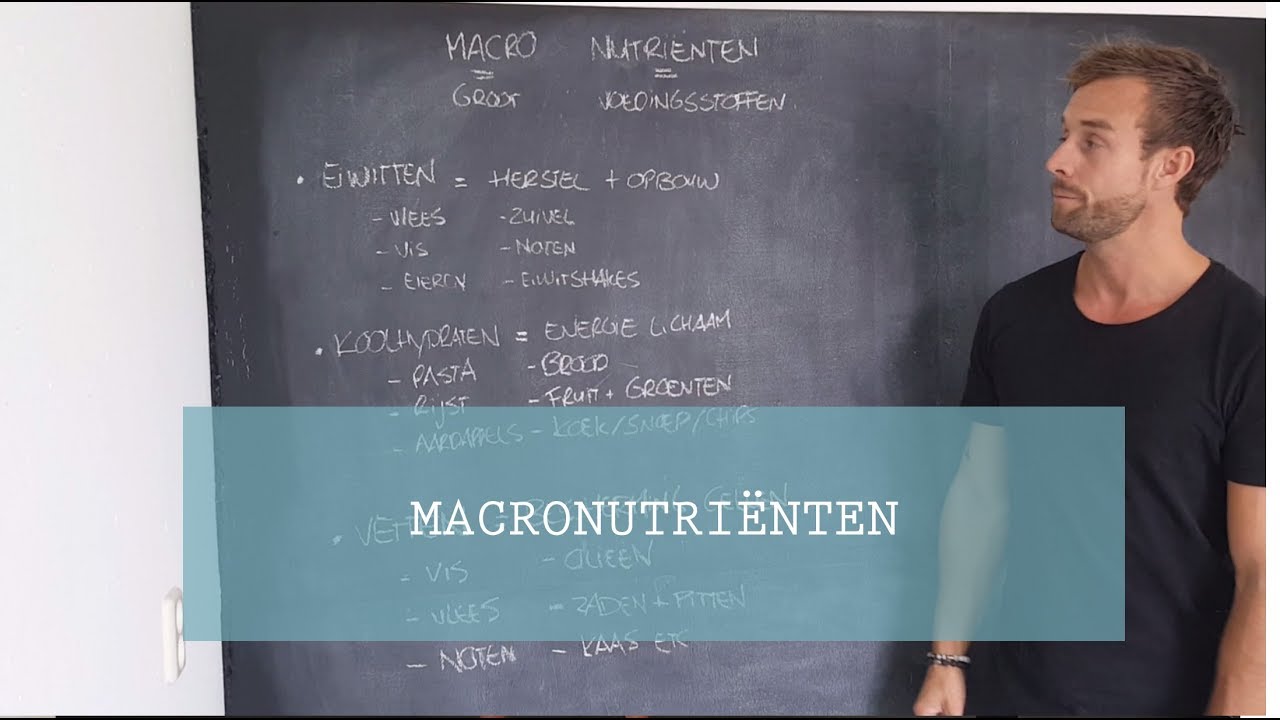 Macronutriënten - YouTube
