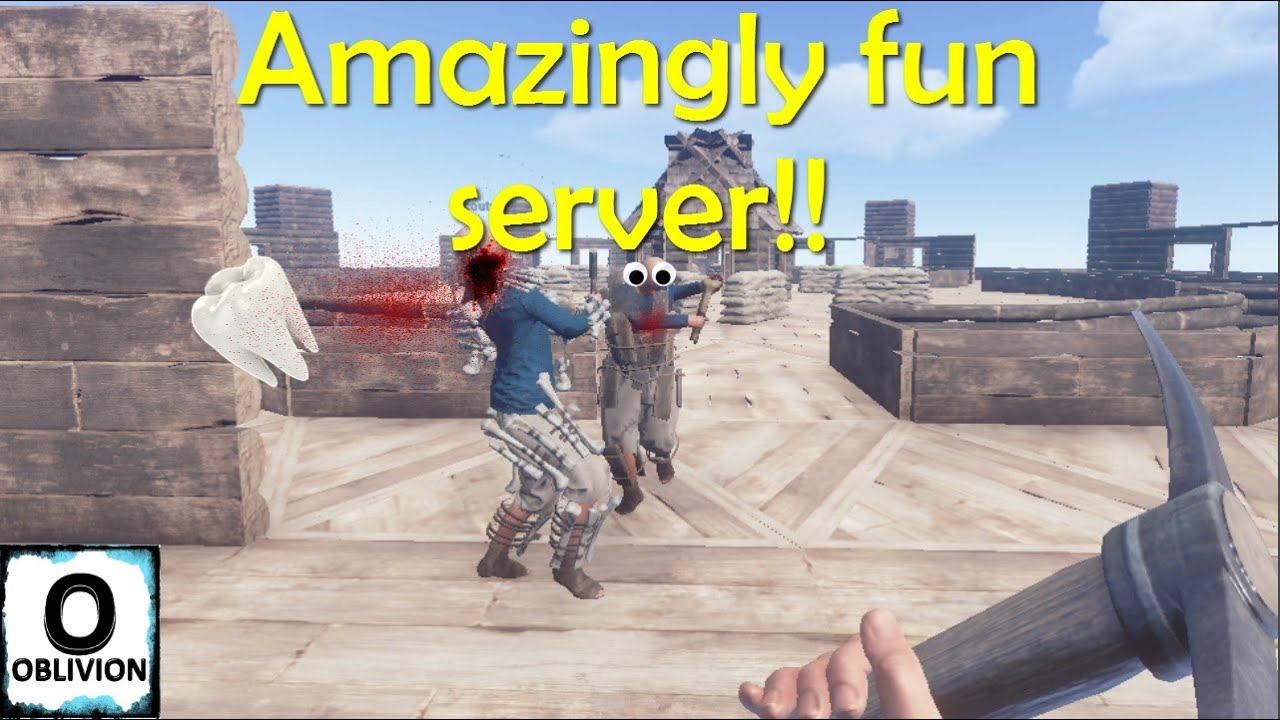 Amazingly Fun Rust Server! - YouTube