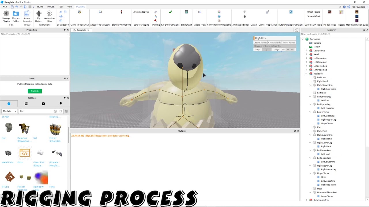 Roblox Model Rig | How to Rig Models Tutorial - YouTube
