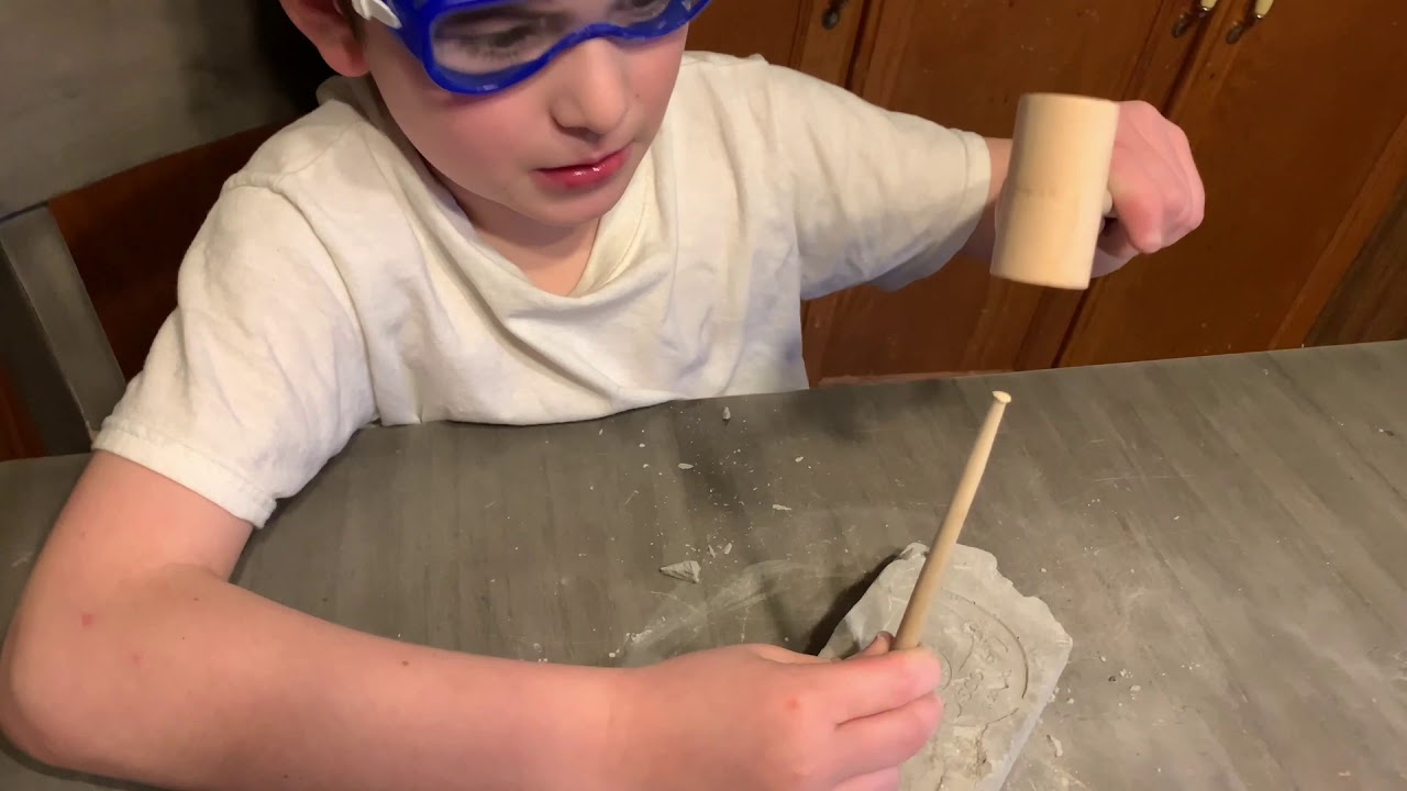 Gem digging with all the kids!! Found some awesome gems!! - YouTube