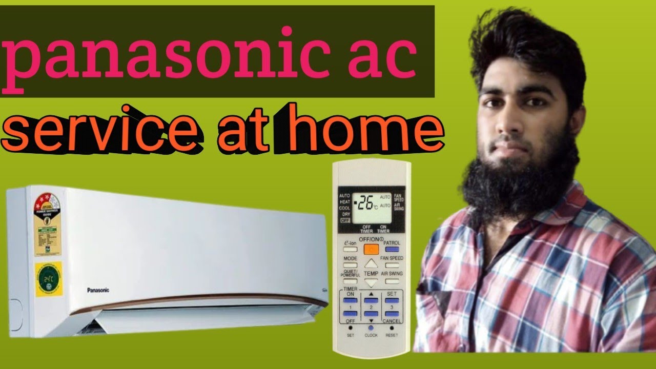 panasonic ac cleaning at home। panasonic ac service at home in hindi ...
