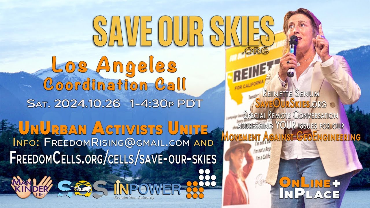 ⛅ 2024.10.26 Saturday SaveOurSkies Los Angeles Coordination Call ...