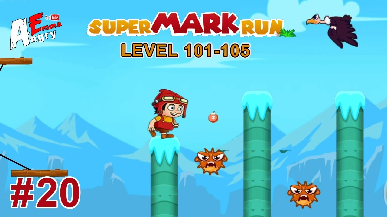 Super Mark Run - Gameplay #20 level 101-105 (Android) - YouTube