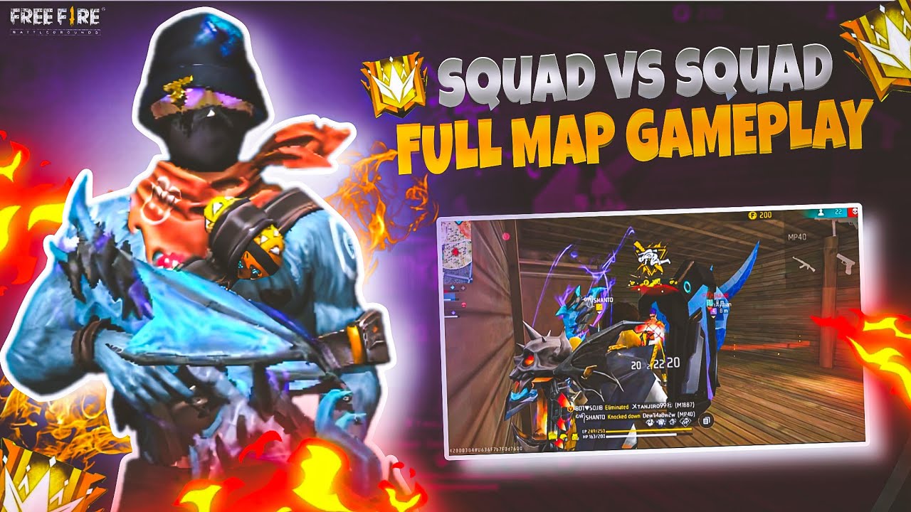 SQUAD VS SQUAD FULL MAP GAMEPLAY | GAMING SHANTO | - YouTube