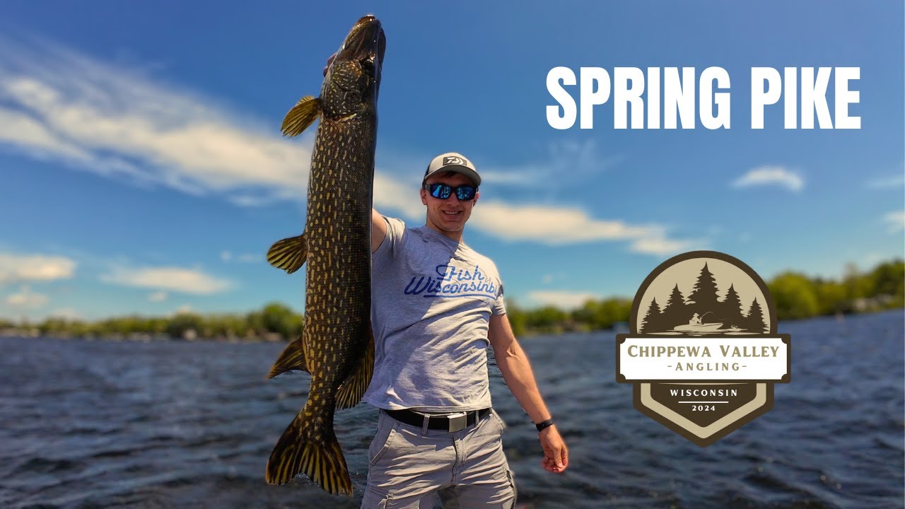 Spring Pike Fishing (Northern Wi) - YouTube