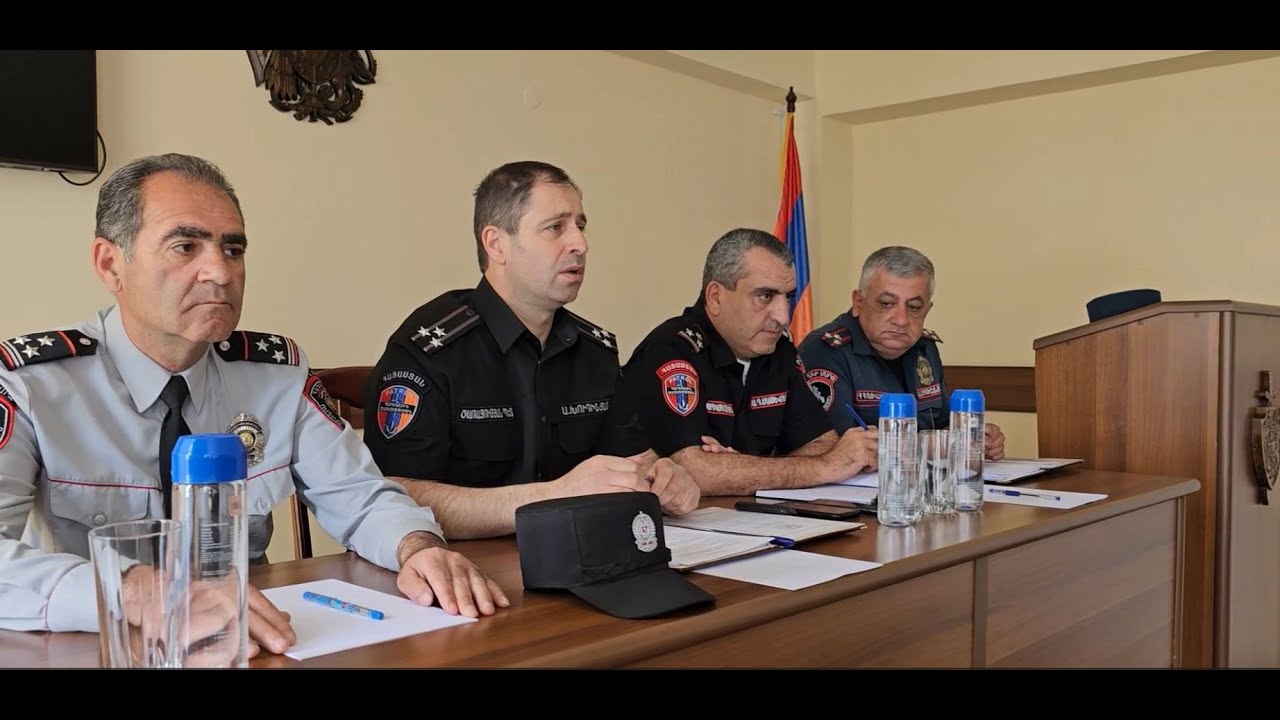 Շիրակի մարզի պարեկների մասնակցությամբ աշխատանքային խորհրդակցություն և