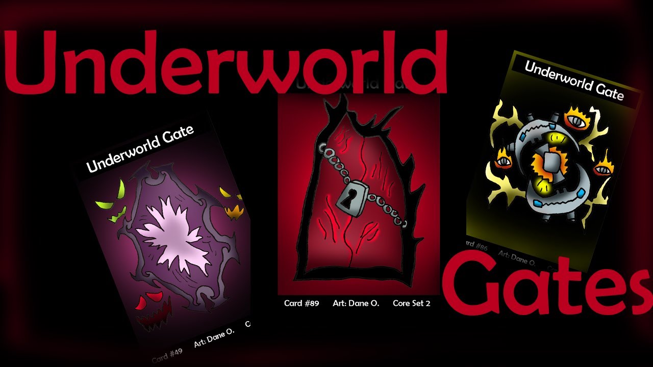All The Underworld Gates So Far Epic Underworlds TCG - YouTube