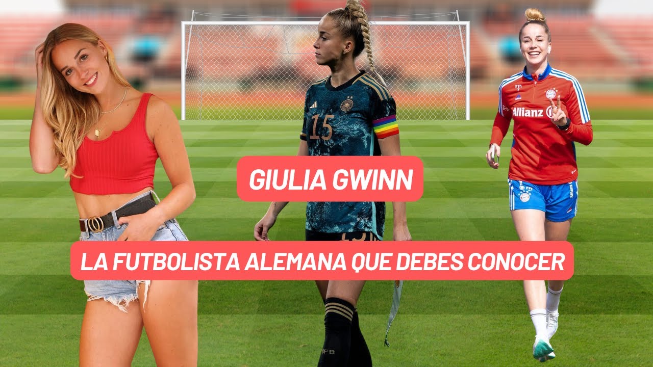 Giulia Gwinn: El talento y carisma que lidera el fútbol alemán - YouTube