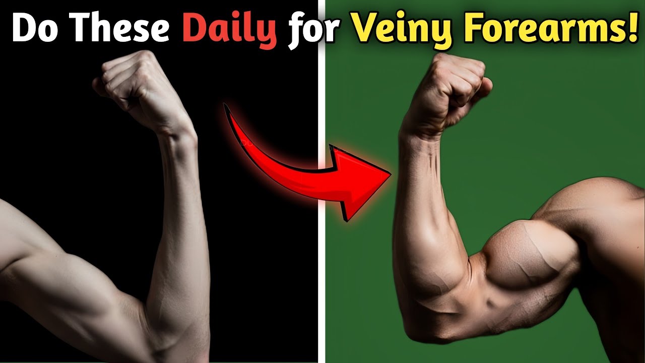 Build Bigger & Veiny Forearms FAST | Only 3 Exercises 🔥 - YouTube