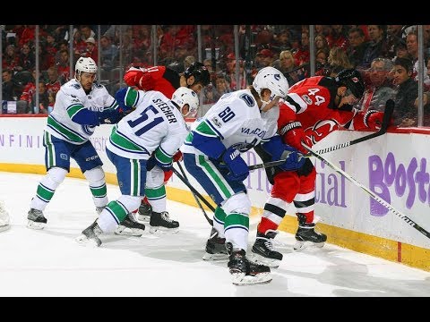 Vancouver Canucks vs New Jersey Devils - November 24, 2017 | Game ...