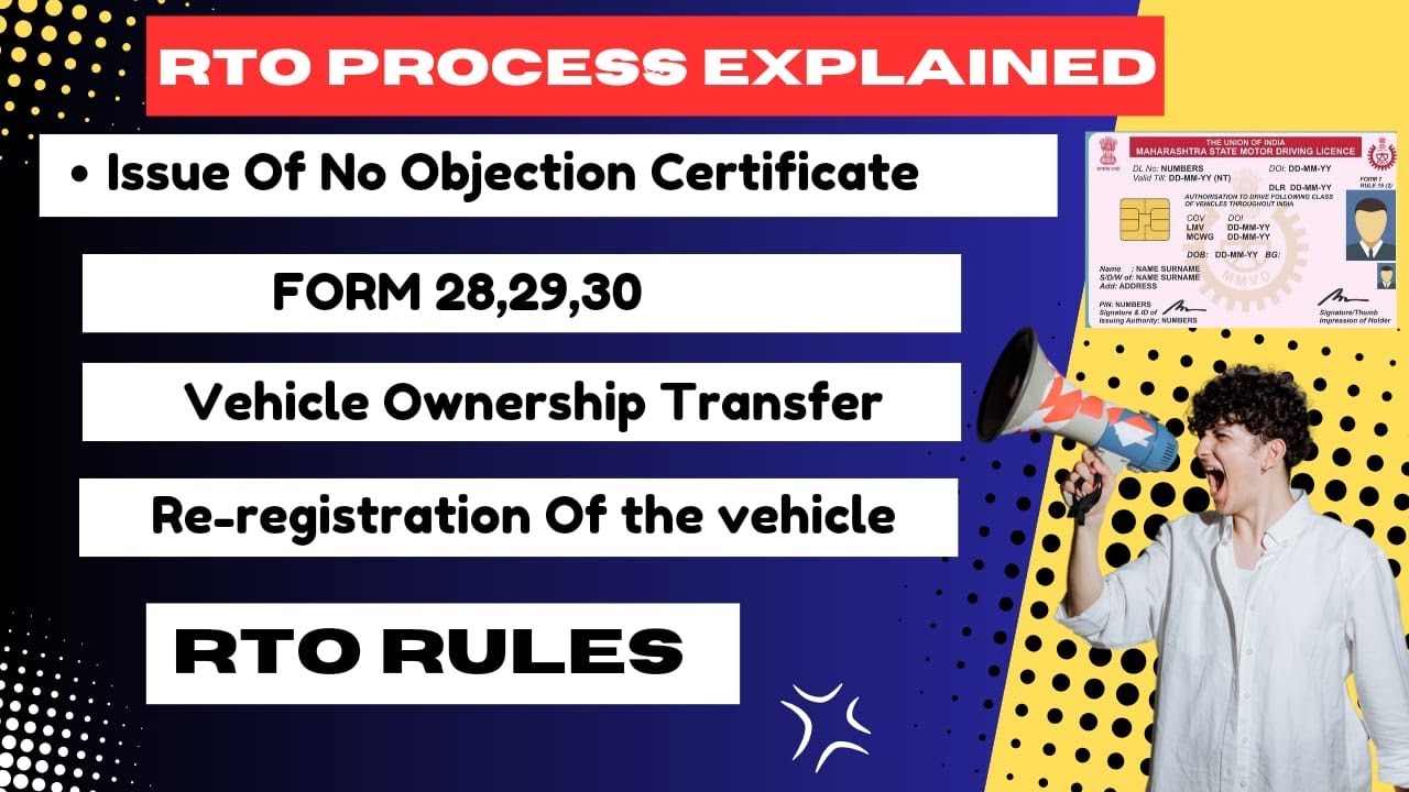 Regional transport office (RTO) forms and its uses..RTO forms ka kab ...