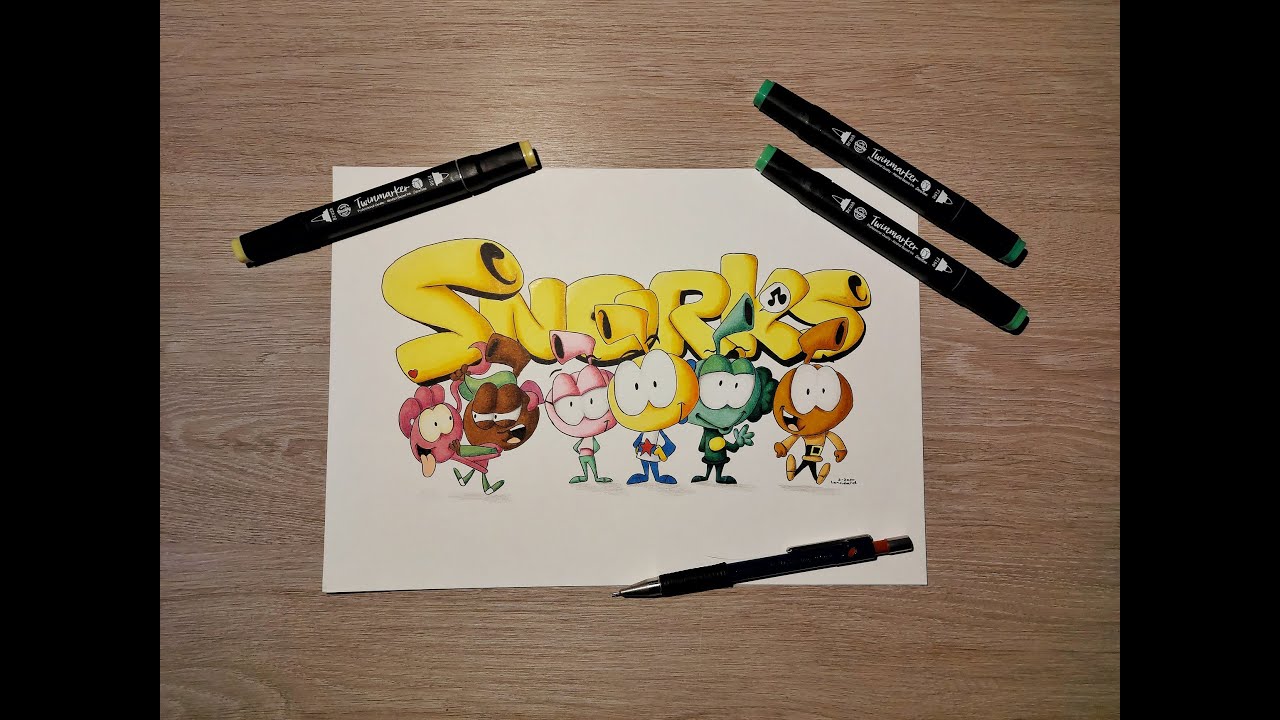 The Snorks: Where would you go if you go breath under water? Timelapse ...
