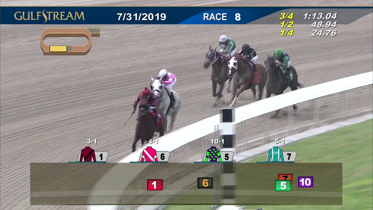 Gulfstream Park July 31, 2019 Race 8 - YouTube