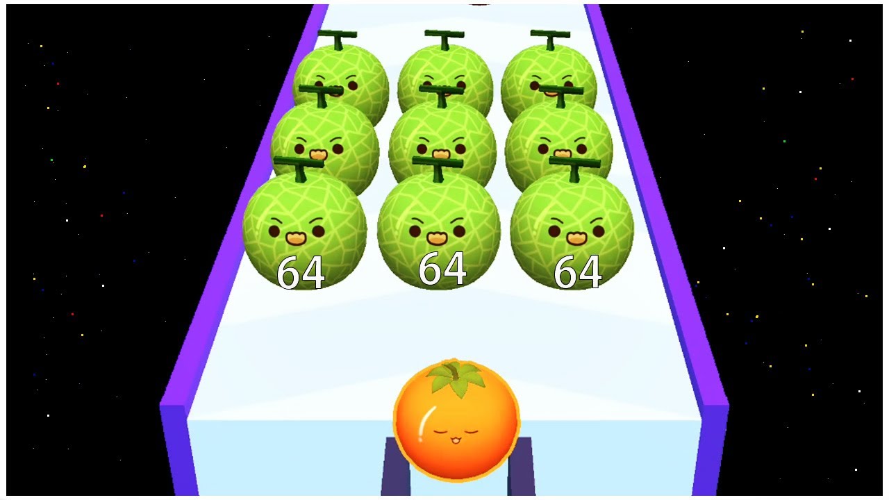 Fruit Merge Game Evolution Run - Gameplay Walkthrough - Levels 36-54 ...