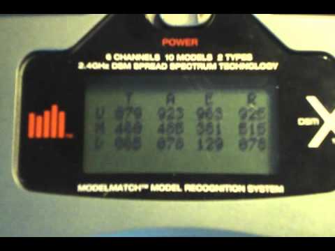 DX6i Stick Calibration Procedure - YouTube