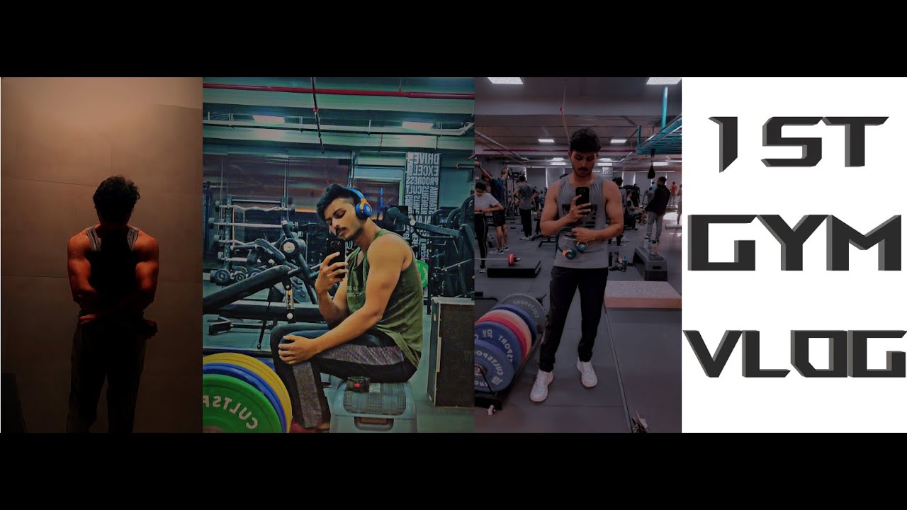 My 1st Gym Vlog Gym Back Workout Youtube
