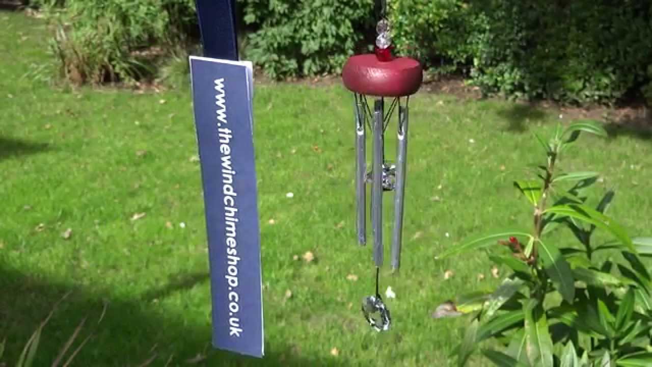 Nature's Melody Mini Chime with Crystal, red - YouTube