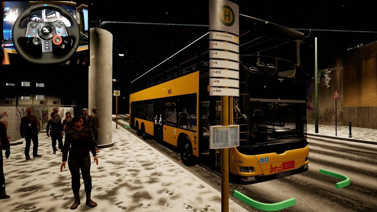 The Bus | Berlin | MAN Lion’s City Neoman A39 | Logitech G29 Gameplay ...