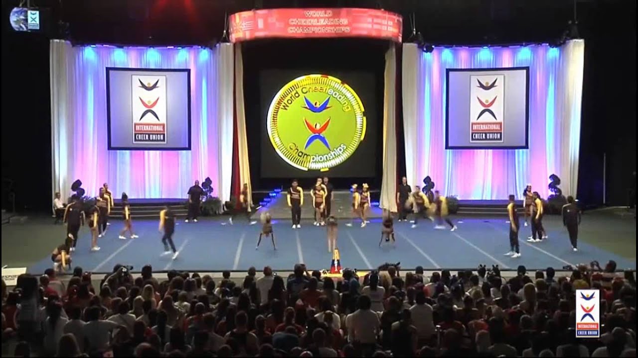 ICU Internacional Cheer Union 2014 Team Colombia Coed Elite - YouTube